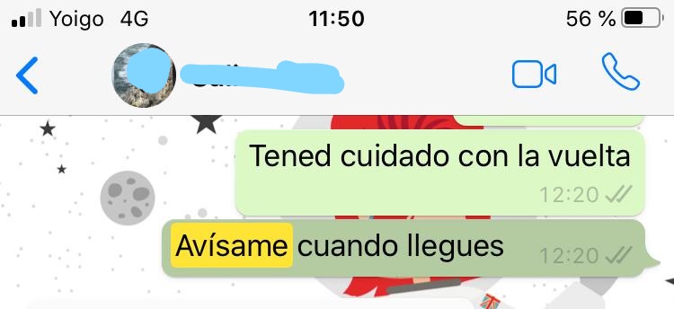 Avísame cuando llegues a casa - WeLoverSize.com