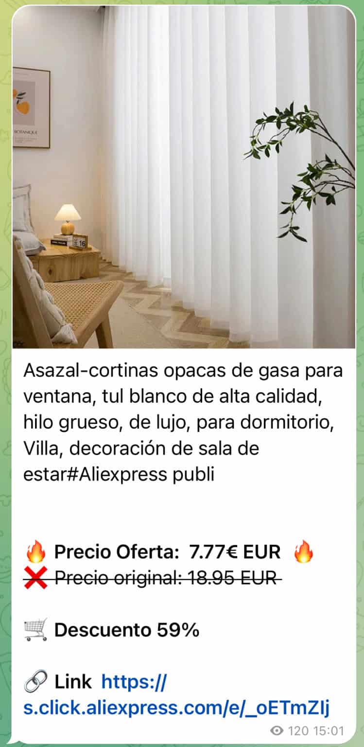 Los mejores canales de Telegram para comprar en AliExpress ...